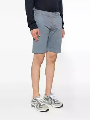 Jacob Cohen Button-up Shorts - Blue