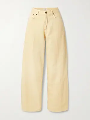 HAIKURE Bethany Mid-rise Wide-leg Jeans