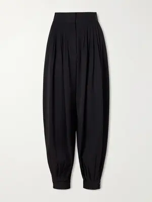 Altuzarra Chapman Pleated Wool Tapered Trousers