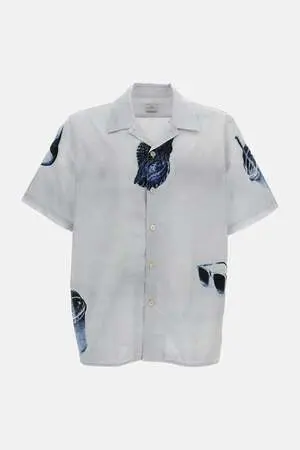 Paul Smith Short-sleeve Printed Shirt - Grey