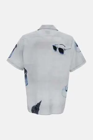 Paul Smith Short-sleeve Printed Shirt - Grey