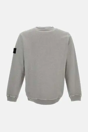 Stone Island Cotton Crewneck Sweatshirt - Grey
