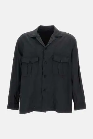 KAPTAIN SUNSHINE Silk Shirt - Black