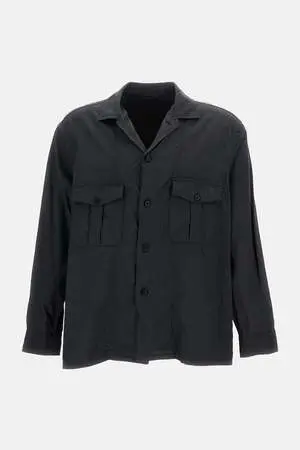 KAPTAIN SUNSHINE Camicia In Seta - Black
