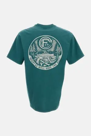 Filson Maglietta A Maniche Corte Con Stampa - Verde