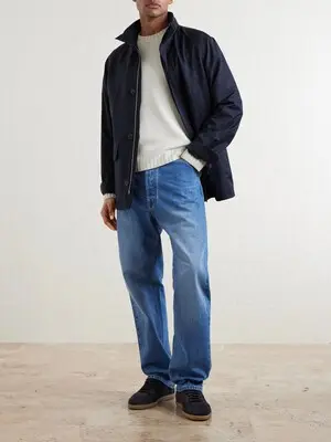 Zegna Motorin 250cc Shell Jacket - Blue