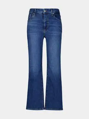 FRAME Foxley Super The Reboot Crop Bootcut Jeans