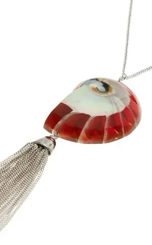 JULIETTA Melia Rhodium-plated Necklace