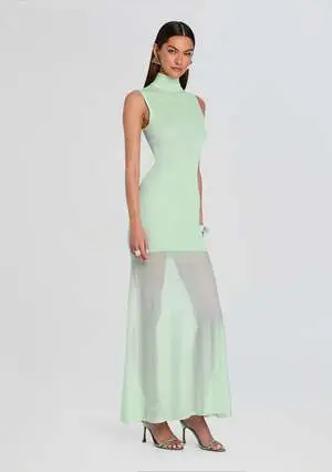 SEROYA Amine Knit Maxi Dress