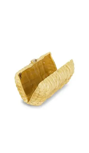 Cult Gaia Helene Clutch - Yellow