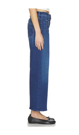 MOTHER The Patch Pocket Mid Rise Maven Ankle Jeans