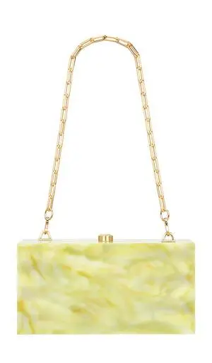 Cult Gaia The Backgammon Clutch With Chain Strap