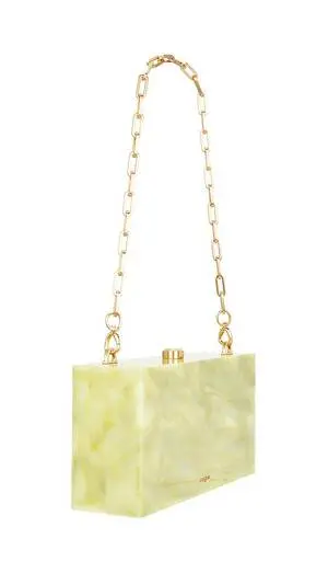 Cult Gaia The Backgammon Clutch With Chain Strap