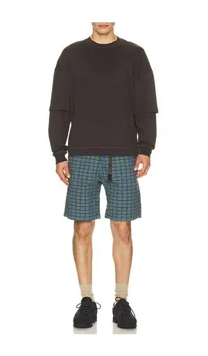 Gramicci Seersucker Plaid Shorts