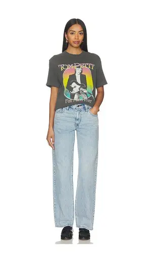 Junk Food Tom Petty Full Moon Fever Graphic Tee - Black