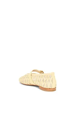 Dolce Vita Bodey Raffia Mary Jane Flats