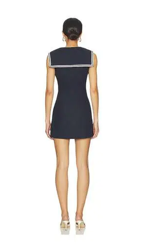 Line & Dot Sailor Mini Dress