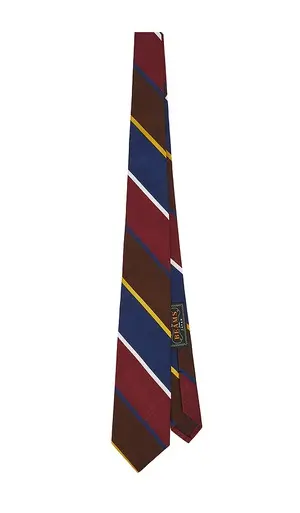 BEAMS Regimental Stripe Neck Tie