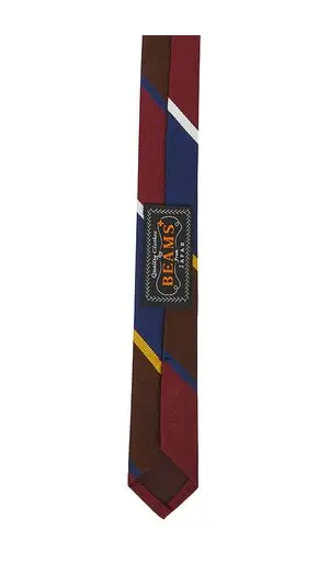 BEAMS Regimental Stripe Neck Tie