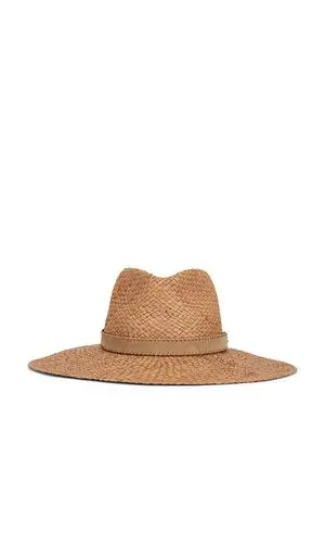 Rag & Bone Western Straw Fedora - Beige