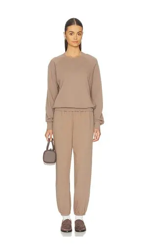 PERFECTWHITETEE French Terry Sweatshirt - Brown