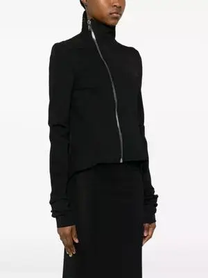 Rick Owens Asymmetric Zip-up Jacket