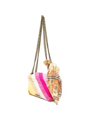 Kurt Geiger Mini Kensington Striped Terry Towelling Bag