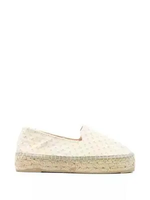 Manebí Textured Espadrilles - Neutrals