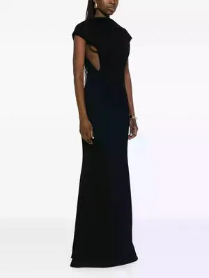 JIL SANDER Cap-sleeves Maxi Dress
