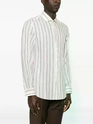 Brunello Cucinelli Striped Shirt - Neutrals
