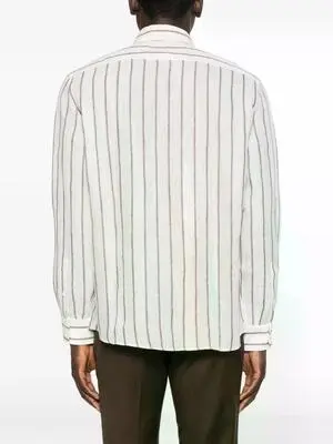 Brunello Cucinelli Striped Shirt - Neutrals