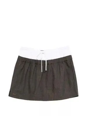 Lacoste Nakamura Check Mini Skirt