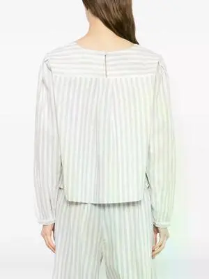 CARE BY ME Striped Blouse