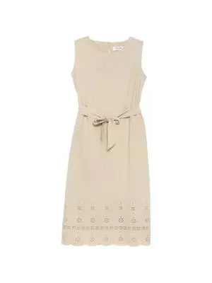 CARE BY ME Flora Dress - Neutrals