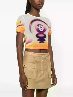 Casablanca Graphic-print T-shirt - Orange
