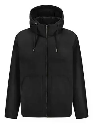 Herno Hooded Zip-front Jacket