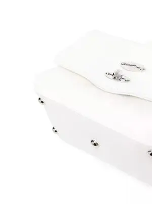ZANELLATO Postina Daily Giorno Baby Leather Tote Bag - White