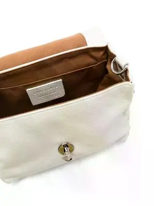 ZANELLATO Postina Daily Giorno Baby Leather Tote Bag - White