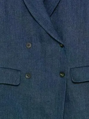 Antonelli Firenze Double-breasted Sleeveless Blazer