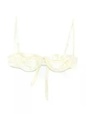 ISA BOULDER Static Weave Bikini Top - Neutrals