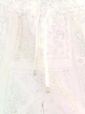 Eleventy Patterned Deck Shorts - Neutrals