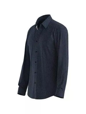 BOSS Patterned Shirt - Blue