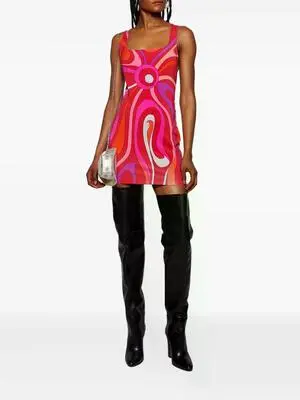 Paris Texas 100mm Leather Thigh-high Boots