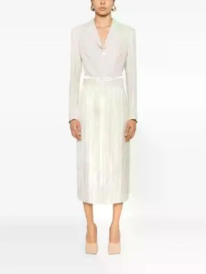 BETTTER X Zegna Striped Midi Skirt
