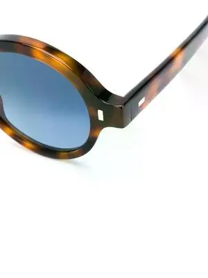 L.g.r Reunion Bold Round-frame Sunglasses