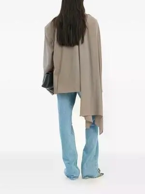ROTATE BY BIRGER CHRISTENSEN Oversized Scarf Blazer