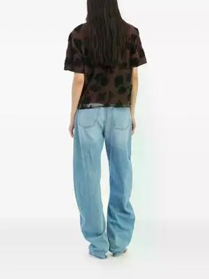 ROTATE BY BIRGER CHRISTENSEN Beaded Oversized Top
