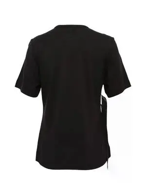 Simone Rocha Bow Sash Short-sleeves T-shirt - Black