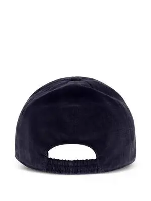 Herno Logo-detail Baseball Cap - Blue