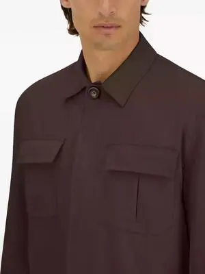 Herno Gabardine Shirt Jacket